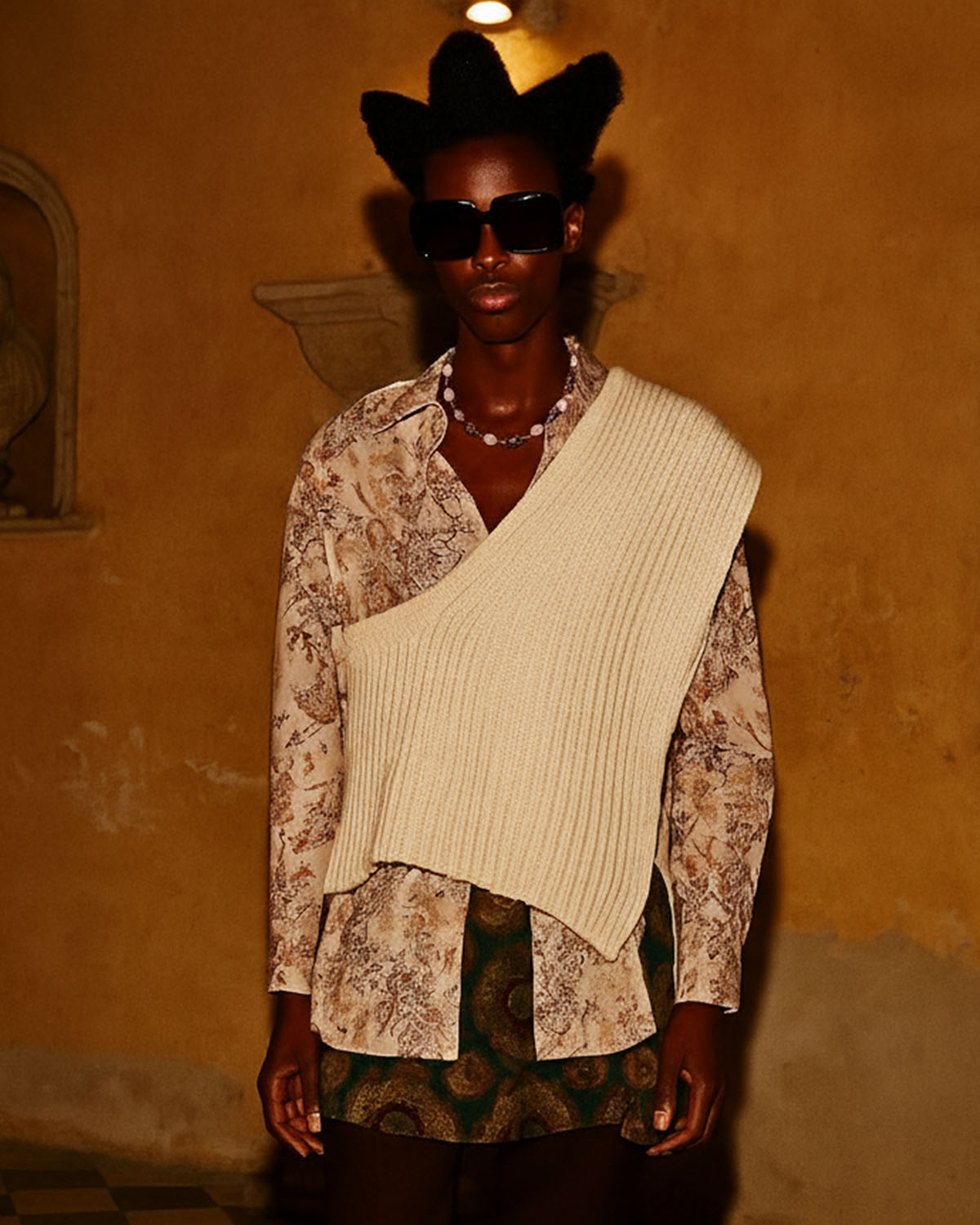 "Black Diamond" by Surrealium – Singular Earring with Raw Black ...